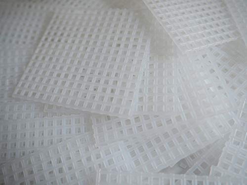 Grow A Bonsai Tree 50 Count 2x2 Inch Rigid Bonsai and Flower Pot Drainage Mesh Screens