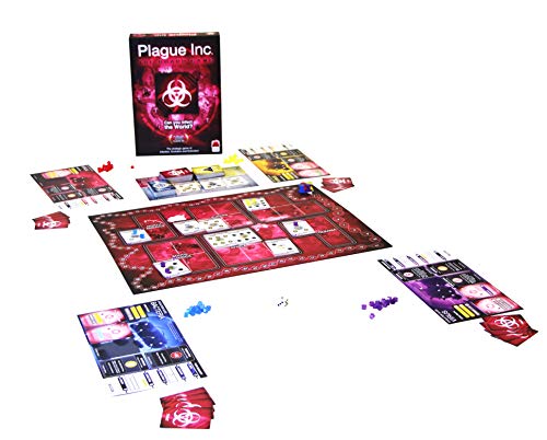 Plague Inc. Board Game (Base Game) | Strategy Board Game for Adults and Teens | Fun Game for Game Night | Ages 14 and up | 1-4 Players | Average Playtime 60-90 Minutes | Made by Ndemic