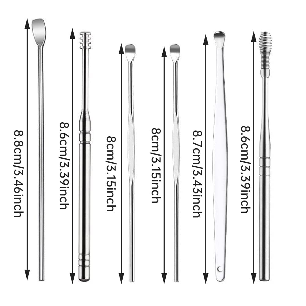 Earwax Tool Ear Scoop Set with Gift Easy to Use