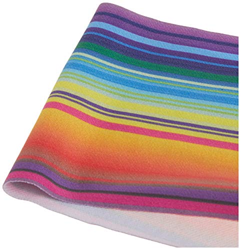 Bondi Band Colorful Stripes Moisture Wicking 4" Headband