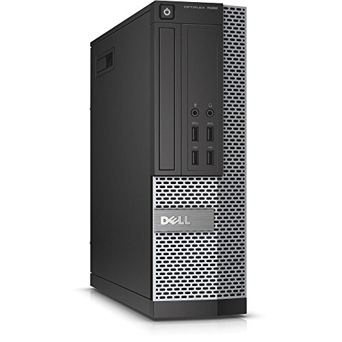 Dell Optiplex 7020 Desktop Computer, Intel Quad-Core i5-4570-3.2GHz, 8GB RAM, 512GB SSD HDD, DVD, USB 3.0, WiFi, HDMI, Windows 10 Pro (Renewed)