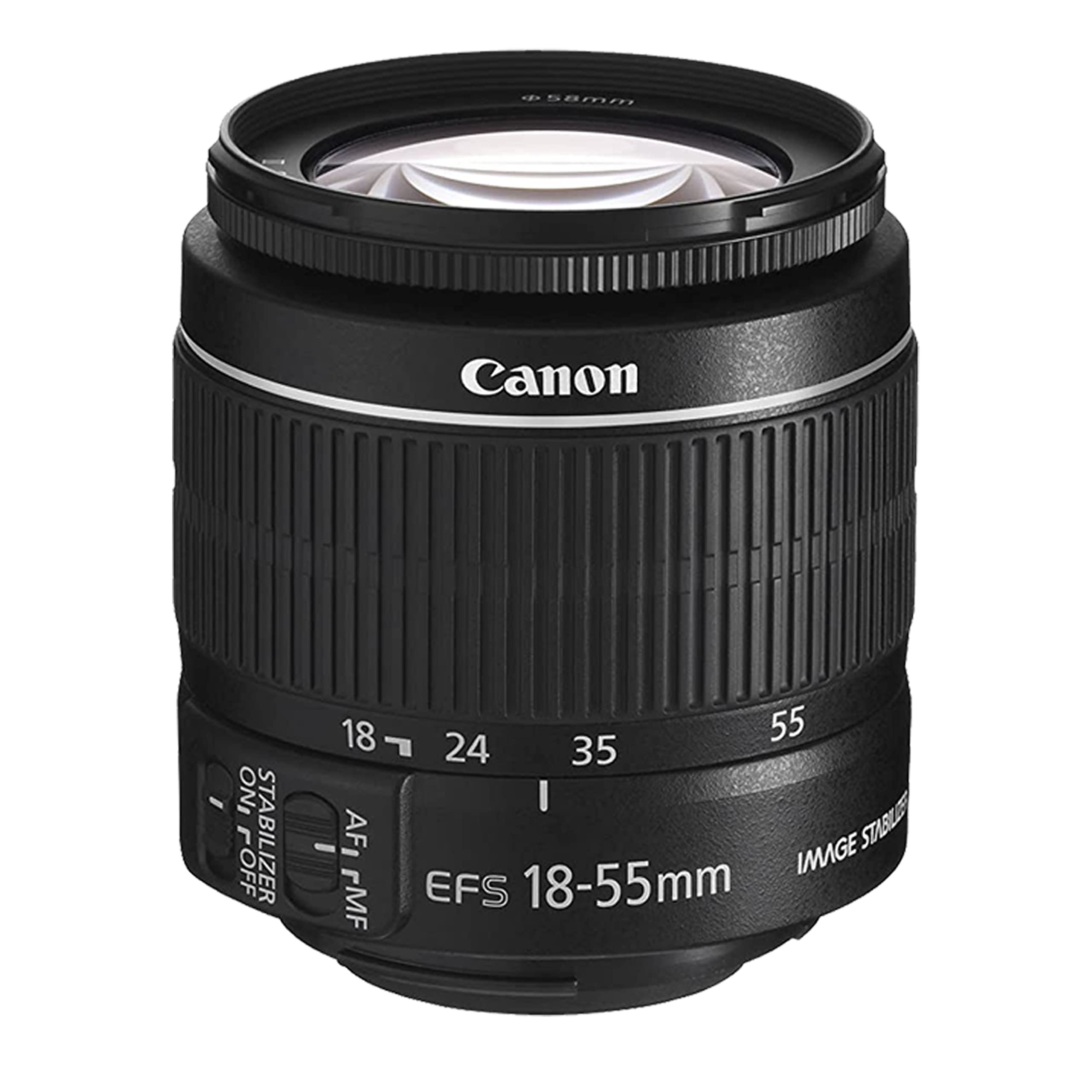 Canon EOS Rebel T7 DSLR Camera w/EF-S 18-55mm f/3.5-5.6 is II Lens + 2X 64GB Memory + Case + Filters + Tripod + More (35pc Bundle)