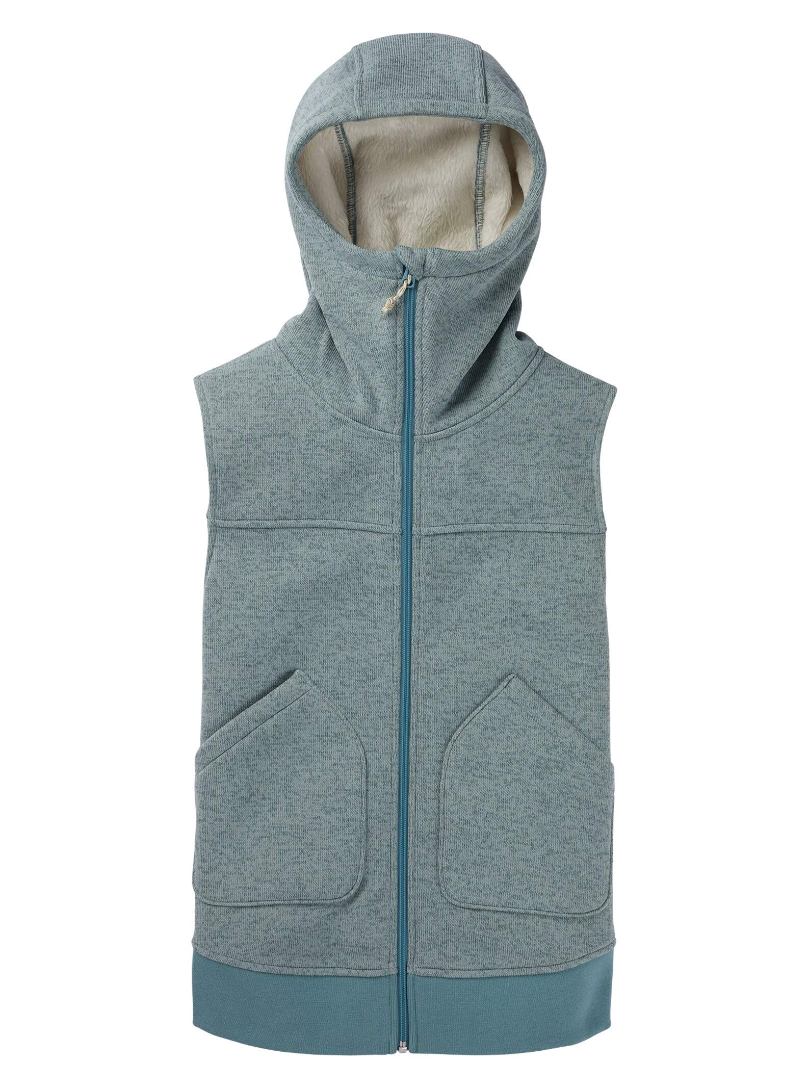 Burton Womens Minxy Vest, Trellis Heather, XX-Small