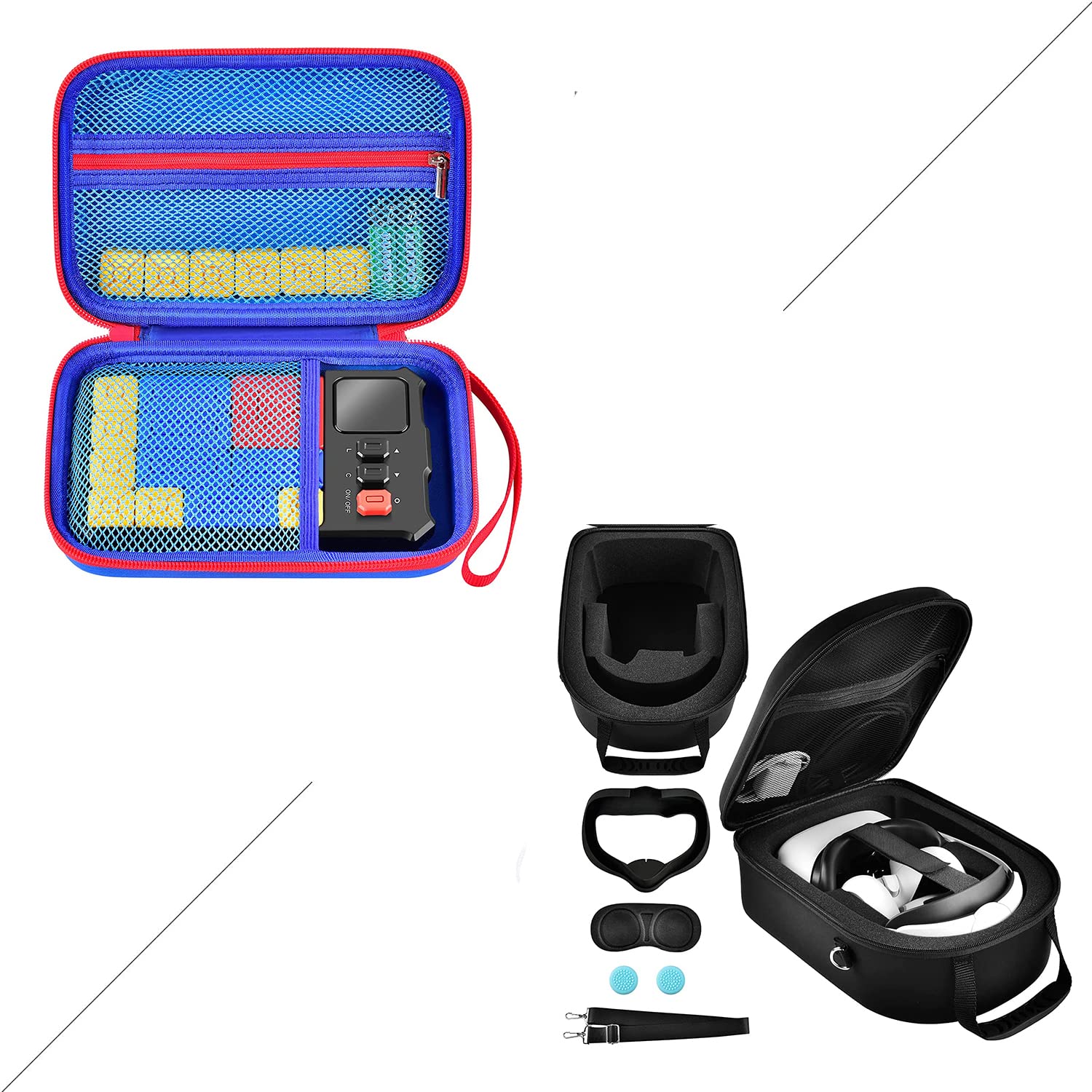 casmilee Case Compatible with Giiker Super Slide Brain Games + Carrying Case Compatible with Oculus for Quest 2 Advanced All-In-One Virtual Reality Headset