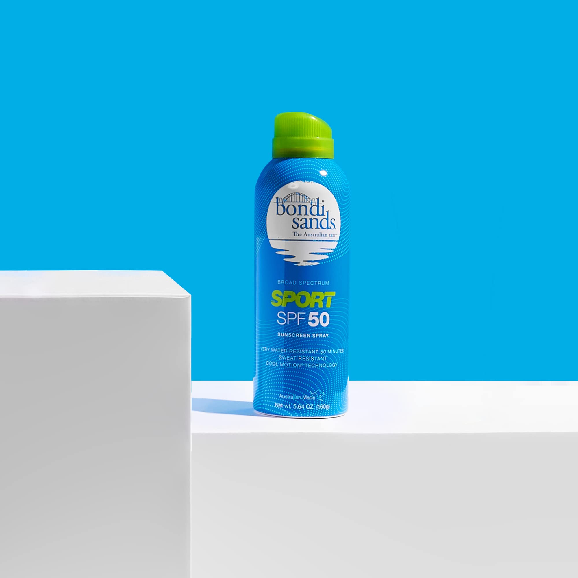Bondi Sands Sport SPF 50 Aerosol Mist | High-Performance Protection, Cool Motion Technology, Non-Greasy, Water + Sweat-Resistant Sunscreen | 5.64 Oz