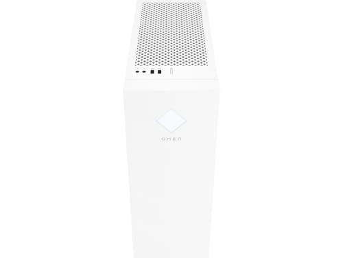 HP Omen 25L Gaming Desktop Computer 12th Generation Intel 12-core i7-12700 Processor 32GB RAM 1TB SSD Geforce RTX 3070 8GB Graphic with LHR USB-C DisplayPort Liquid Cooler Win11 White + HDMI Cable