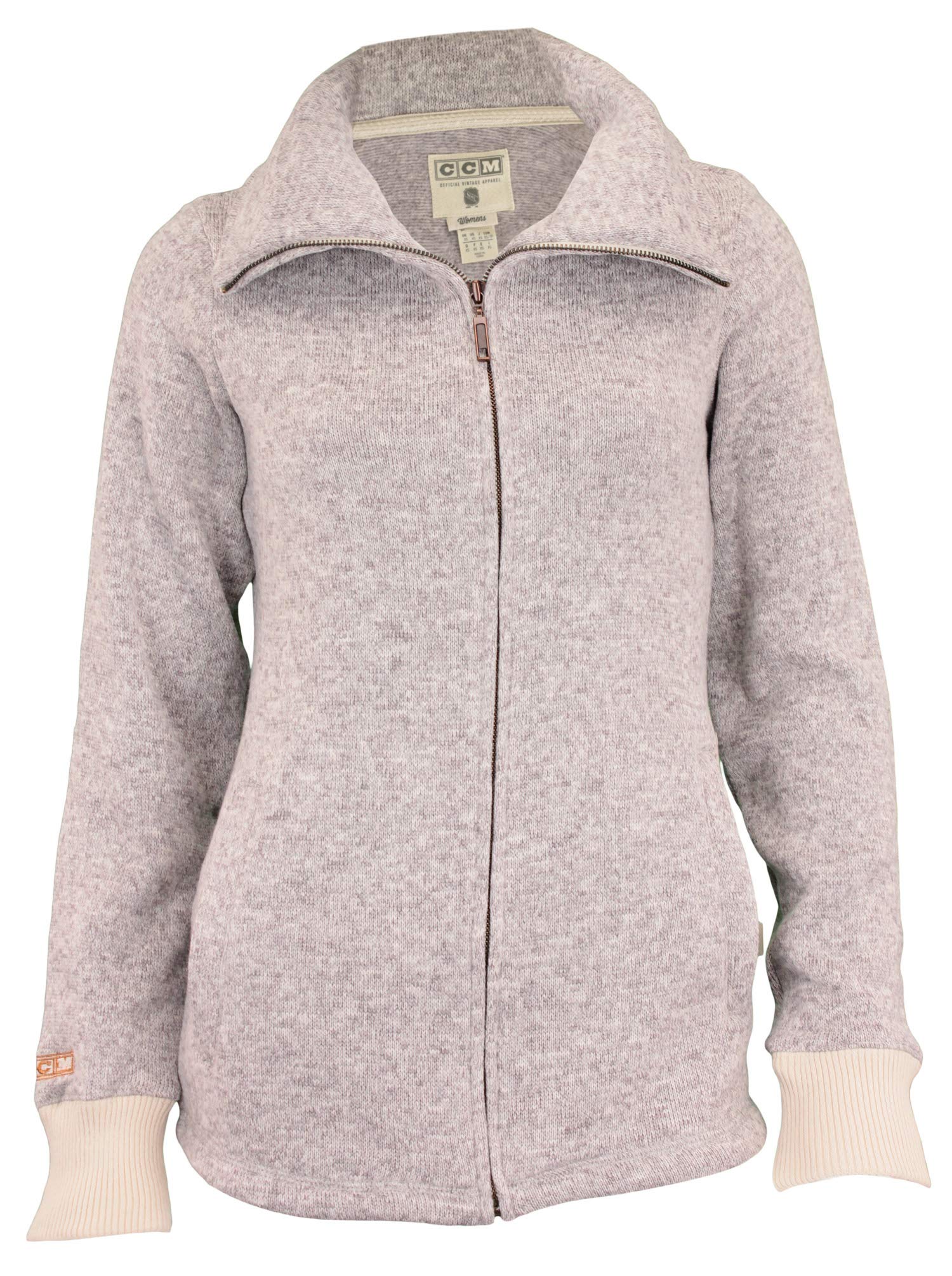CCM Women's PAPER FLEECE TRACK JACKET Size XL