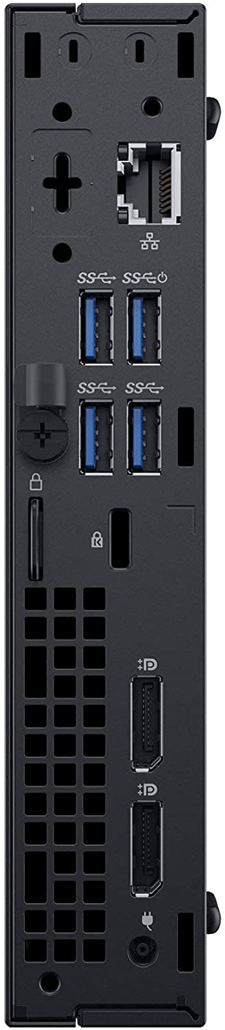 Dell Optiplex 7060 Micro MFF Desktop PC Intel i7-8700T 6-Cores 2.40GHz 32GB DDR4 1TB M.2 NVMe SSD 1TB SATA SSD, WiFi BT HDMI New KB & Mouse Windows 10 Pro (Renewed) ¦