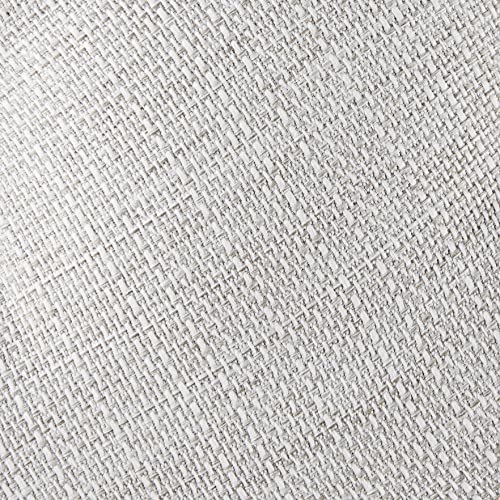 Hillsdale, Sophia Round Tufted Wood and Upholstered Backless Vanity Stool for Makeup Room or Bathroom, Gray