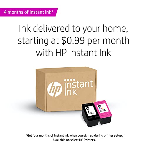 HP Tango Smart Wireless Printer β Mobile Remote Print, Scan, Copy, HP Instant Ink, Works with Alexa(2RY54A),White