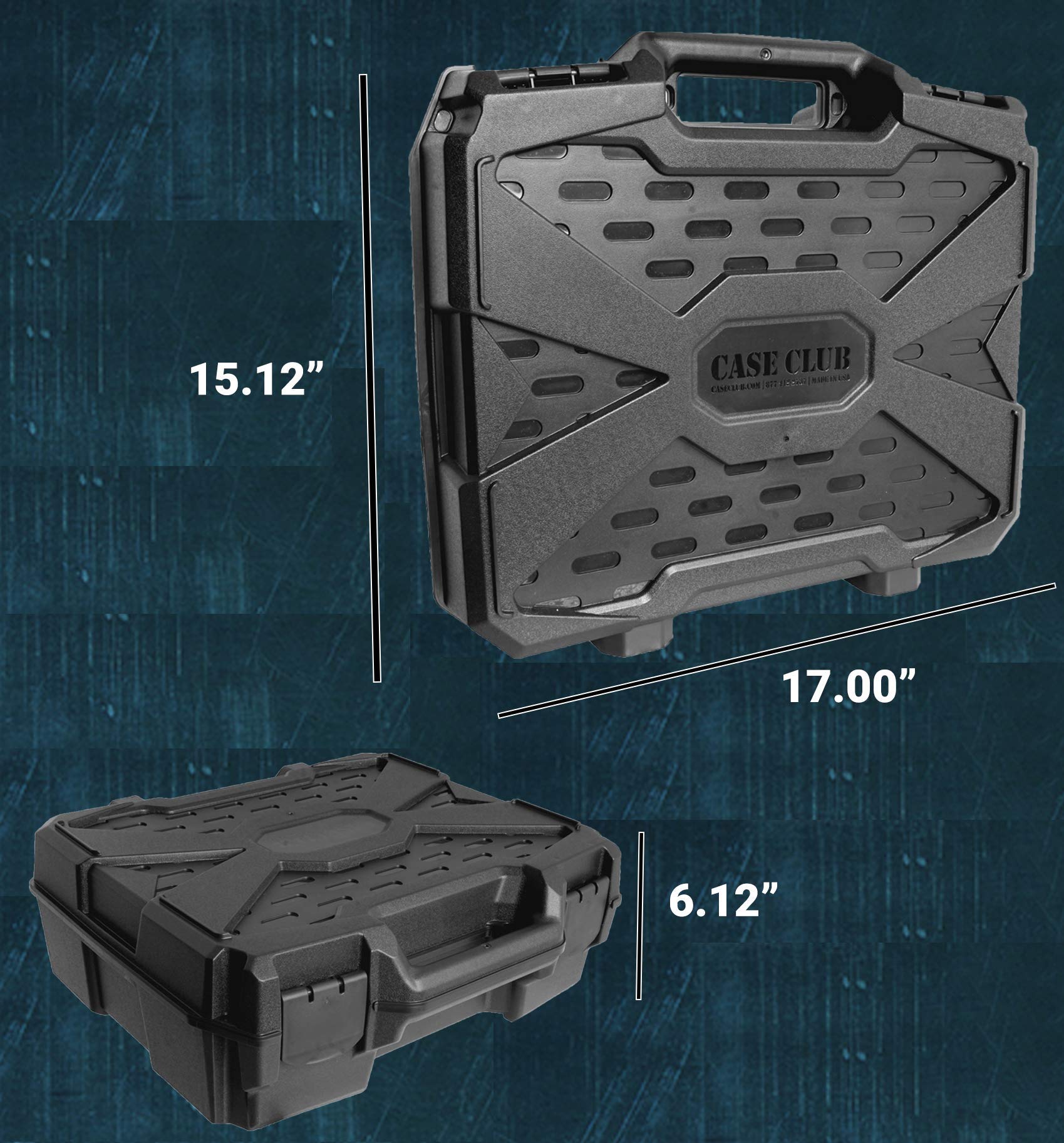Case Club Projector Travel Case Compatible with Epson VS250 Svga, VS350 xga, VS355 wxga Projectors, Hdmi Cable and Remote with Custom Foam Compartment and Hard Shell Protection