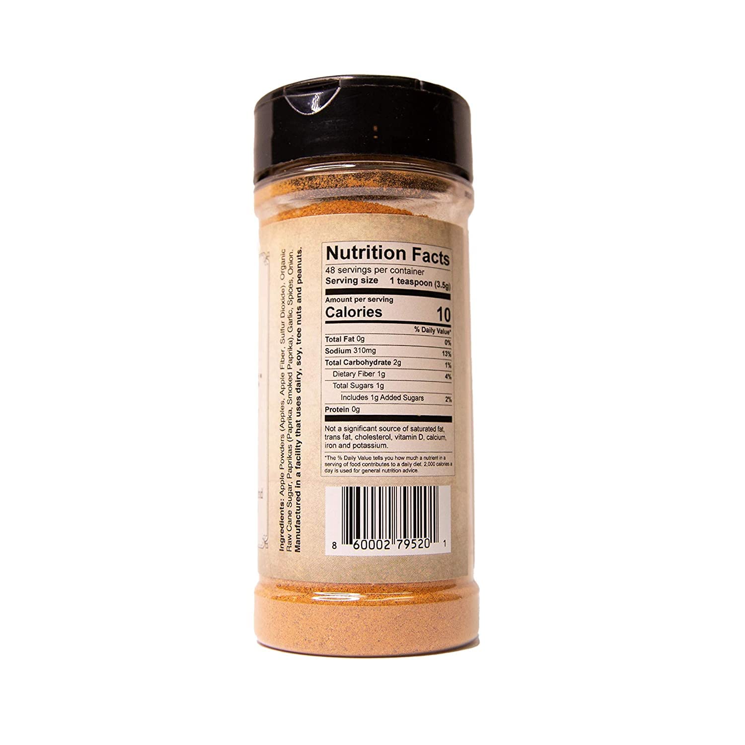 Cascade Spice BOLD & SAVORY Spice Blend and BBQ Rub With Real Apple