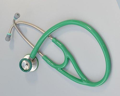 Kila Scopes Bell Stethoscope - Professional Dual Head Bell Cardiology & Diagnostic Stethoscope for Doctors and Nurses - with Accessories K771 Green