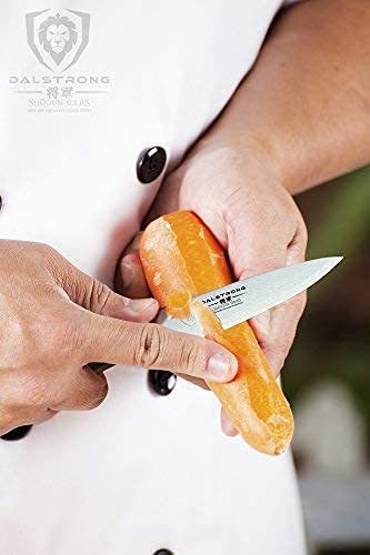 Dalstrong Shogun Series 8" Chef Knife Bundled with 6" Utility Knife & 3.5" Paring Knife
