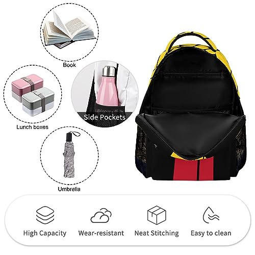 FunnyStar Colombia Flag Resist Laptop Backpack Cute Daypack for Camping Shopping Traveling