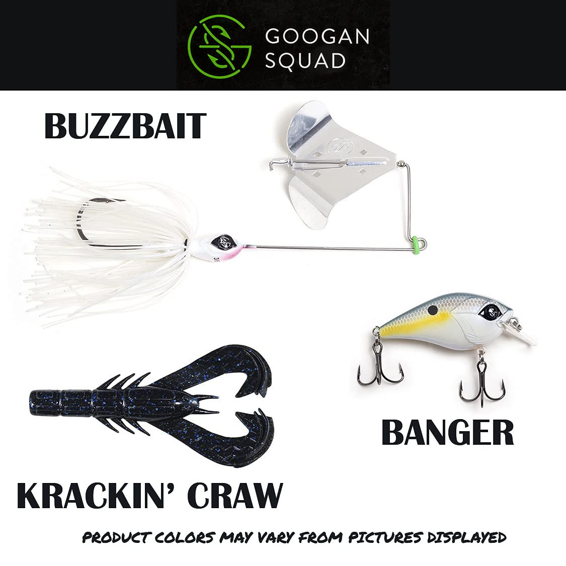 Catch Co Googan Squad Go-to Bass Fishing Kit