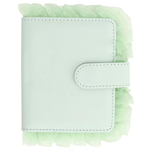 Camera Picture Holder, Universal Mini Film Photo Album with Cute Lace for Display (Green)