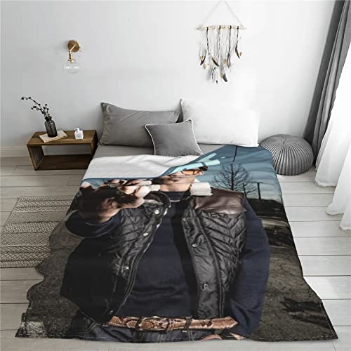 Flannel Blanket August Alsina Soft Lightweight Throw Blanket Warm Durable Sofa Couch Decor Beding 50"X40"
