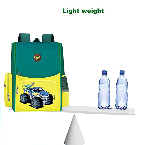 HT HONOR . TRUST Dinosaur Backpack for Boys Kindergarten Elementary Toddler Kids School Bag Children Bookbags 15inch