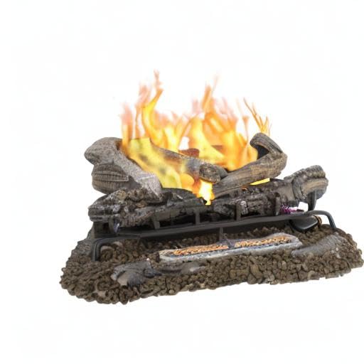 Pleasant Hearth VFL2-VO30DR 30" Valley Oak Series Vent Free Gas Log Set 33,000 BTU's