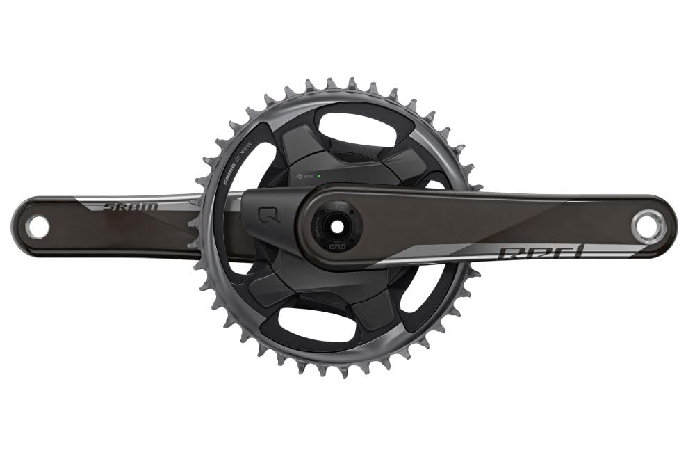 SRAM RED 1 AXS Power Meter Crankset - 172.5mm, 12-Speed, 46t, Direct Mount, DUB Spindle Interface, Natural Carbon, D1