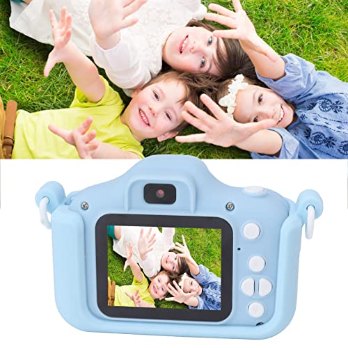 Camera, Recording Facial Recognition Digital 20MP Children Camera for Birthday Gifts (Blue)