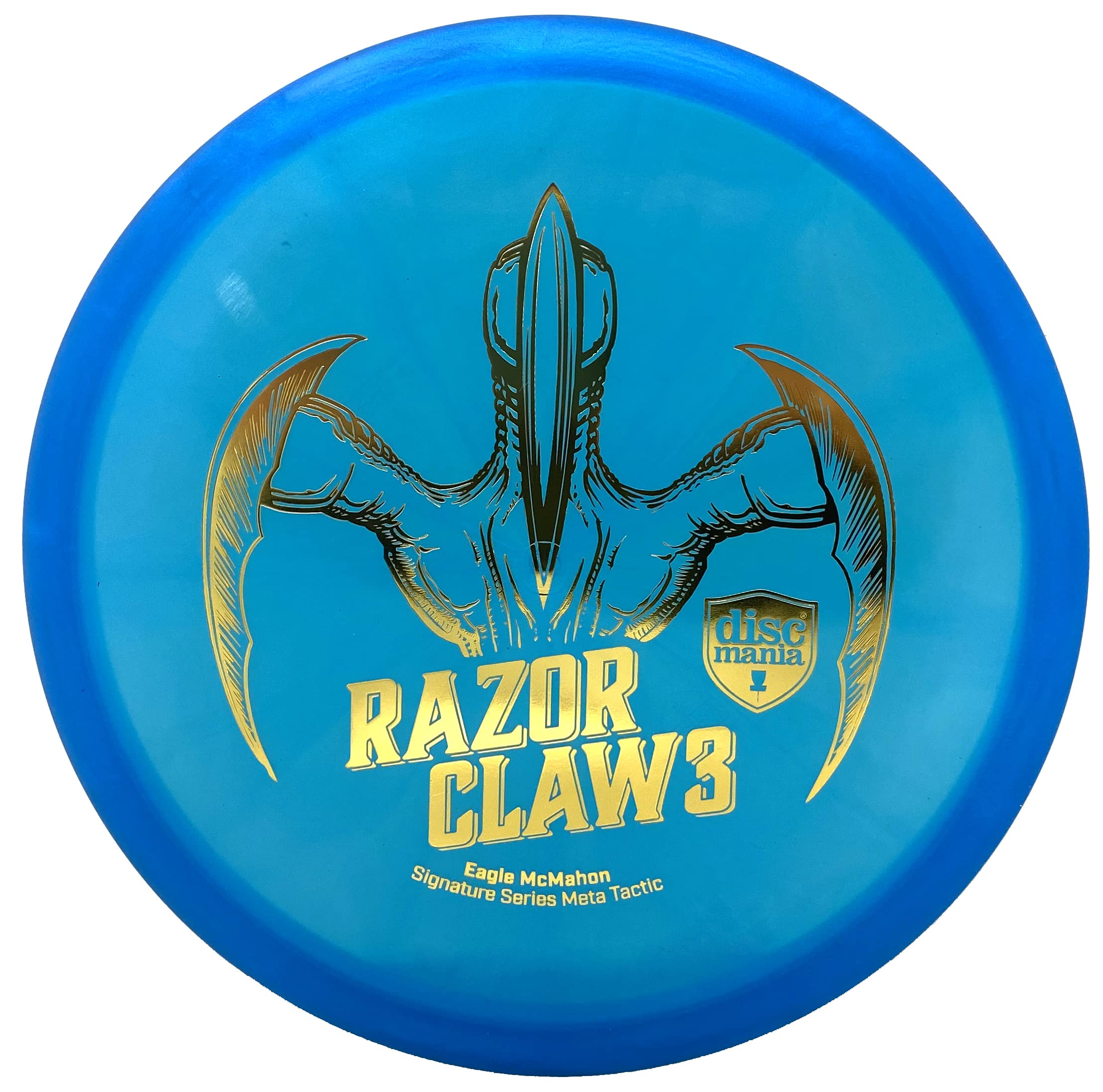 Discmania Eagle McMahon Meta Tactic Razor Claw 3β Utility Disc, Overstable and Reliable Disc Golf Disc 173-176g