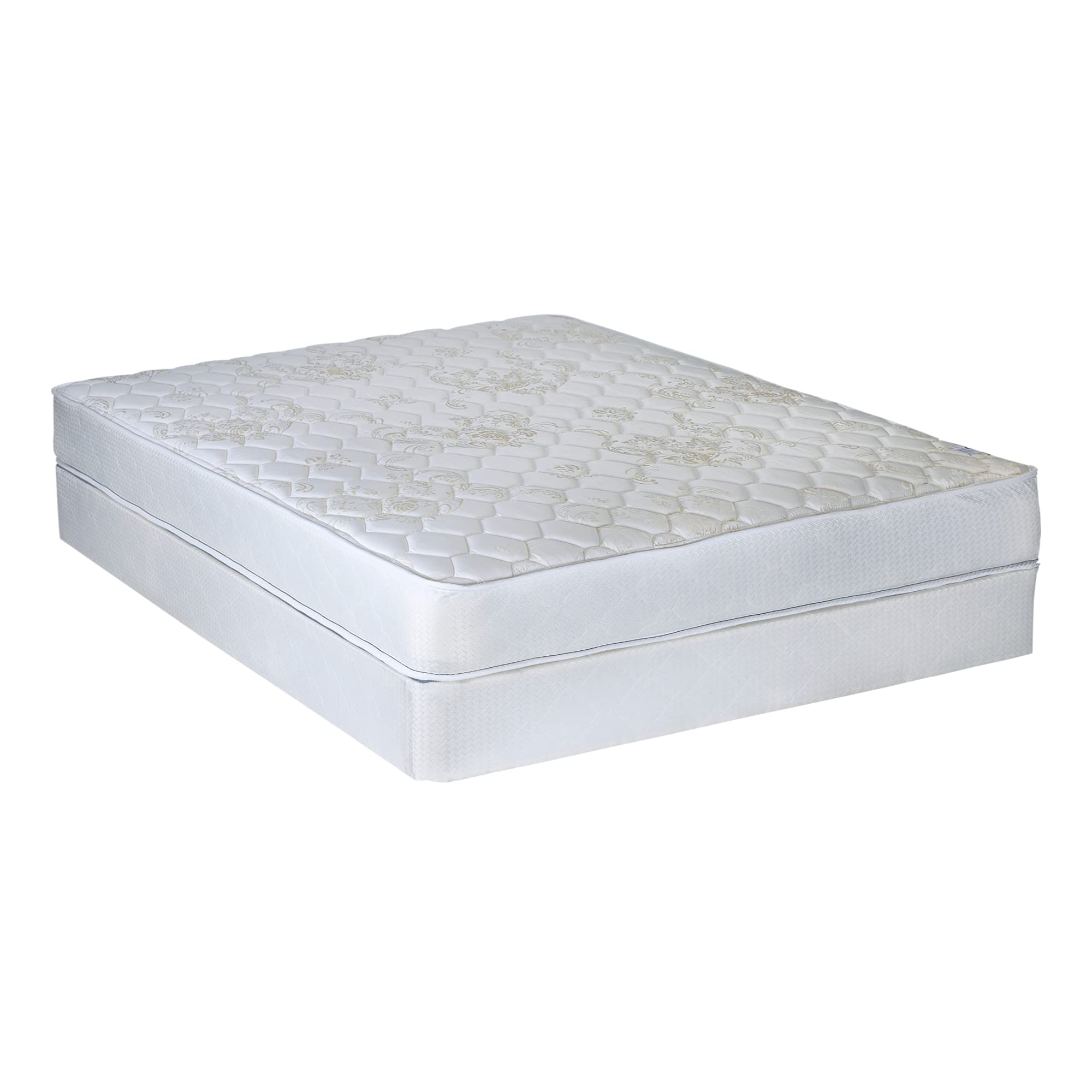 Greaton, 9-Inch Firm Innerspring Mattress, Experience Durable and Supportive Sleep, 75" x 30", Beige.