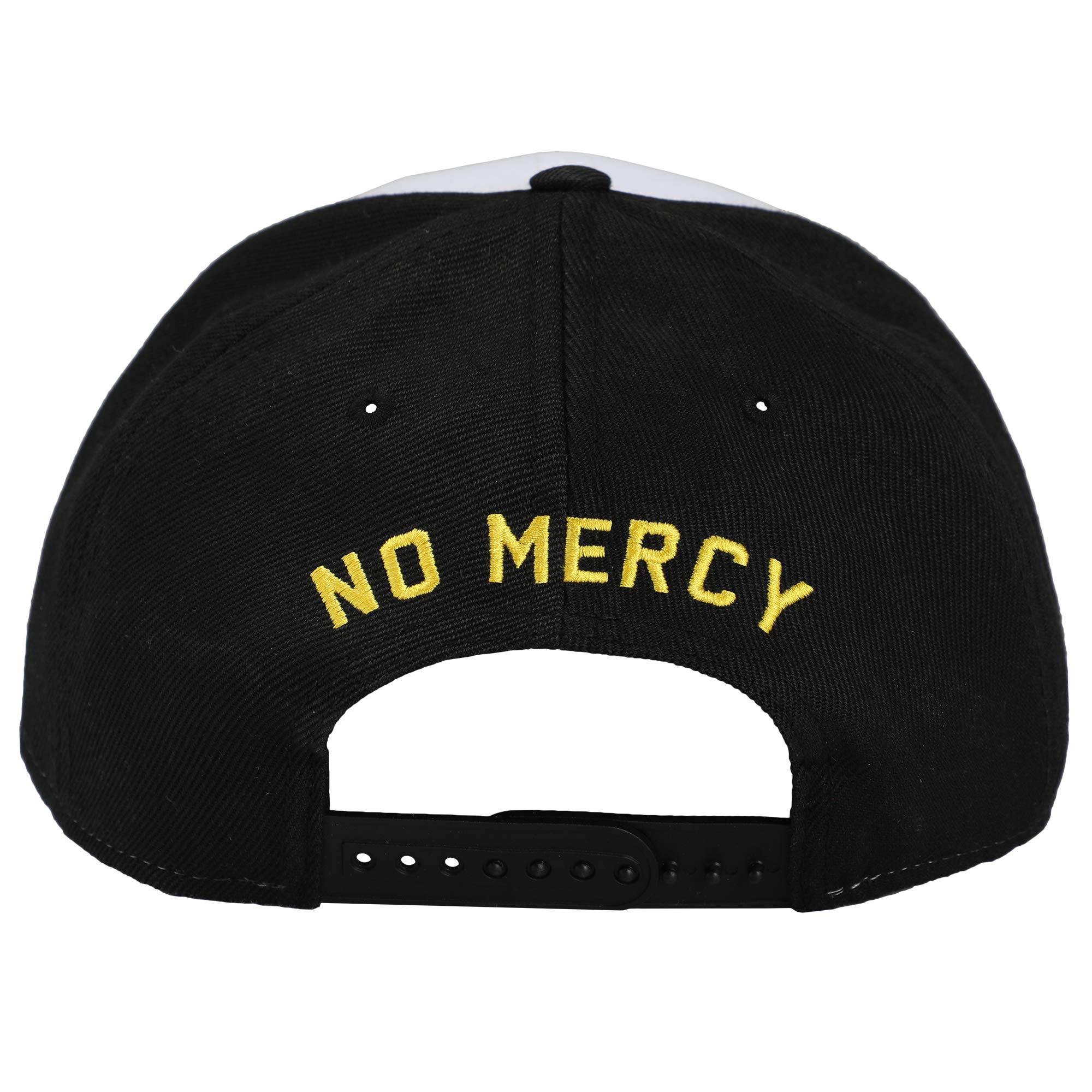Cobra Kai Classic Logo Colorblock, Embroidered NO Mercy Snapback Hat