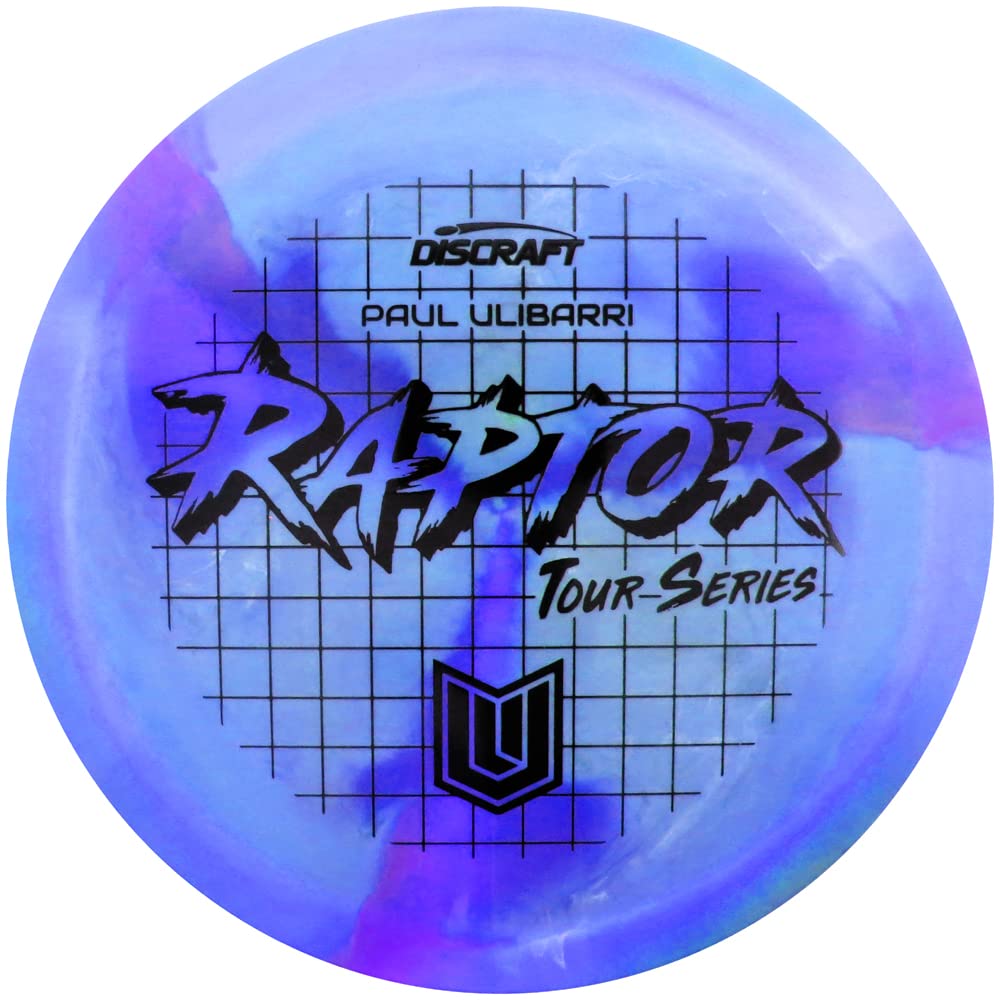 Discraft Limited Edition 2022 Tour Series Paul Ulibarri Swirl ESP Raptor Distance Driver Golf Disc - 170-172g - Colors Will Vary