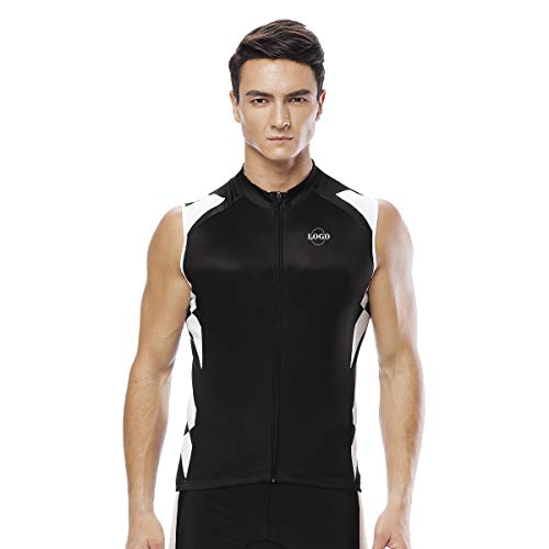 Custom Men's Cycling Jersey, Customized Bike Jersye for Men Personalize Logo Biking Tops (Camouflage(Vest), M)