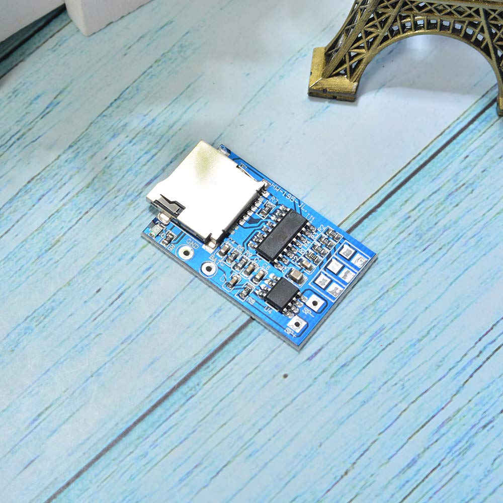Comimark 2Pcs GPD2846A TF Card MP3 Decoder Board 2W Amplifier Module for Arduino