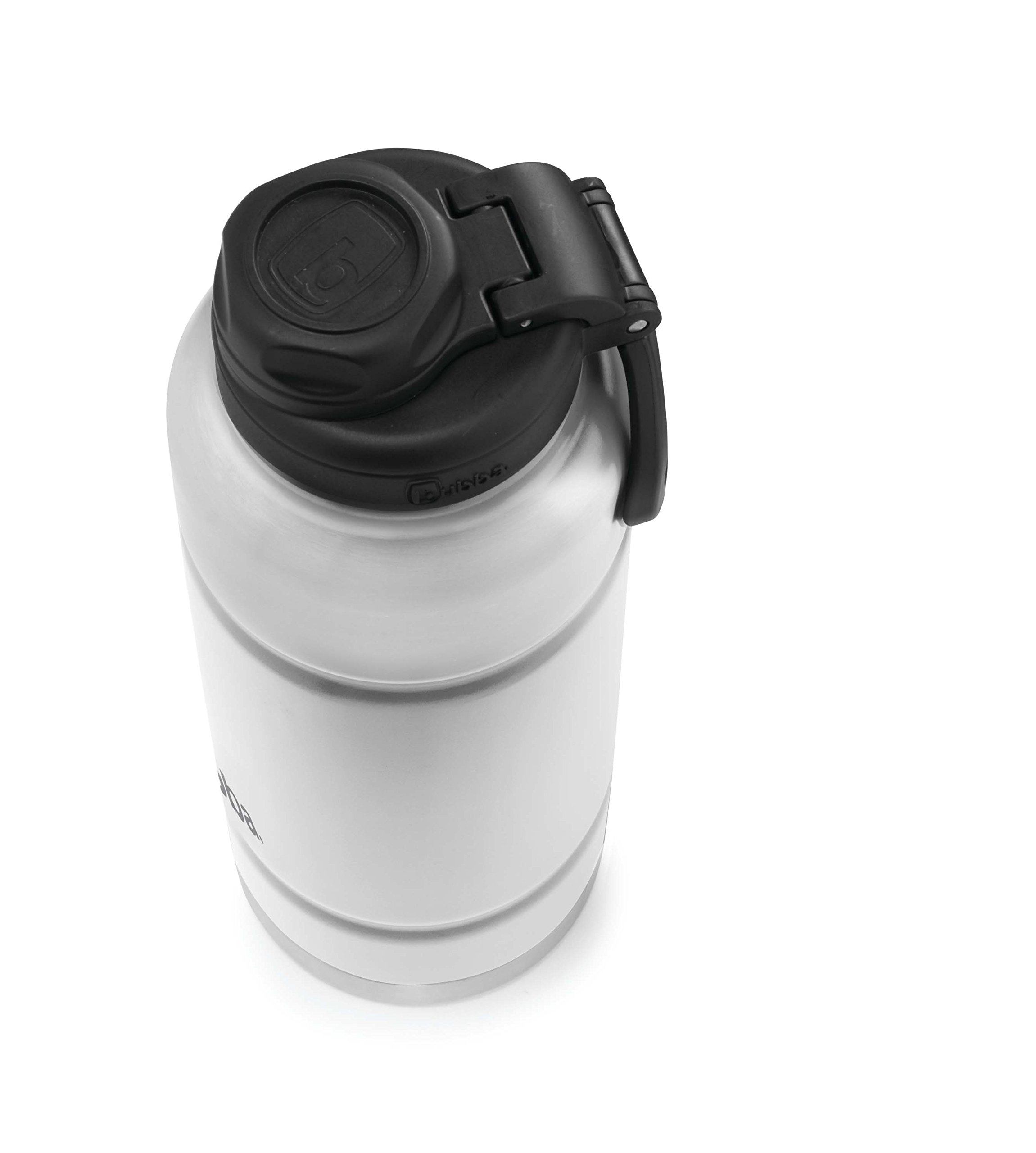 Bubba Trailblazer 40oz Vacuum-Insulated Stainless Steel Water Bottle with Leak-Proof Lid, Keeps Drinks Cold up to 38 Hours or Hot up to 10 Hours, Steel