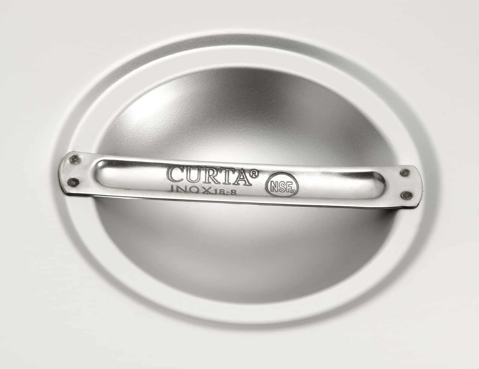 CURTA 6 Pack Anti-Jam Hotel Pans with Lids, 1/4 Size 2 1/2 Inch Deep, NSF Commercial 18/8 Stainless Steel Chafing Steam Table Food Pan with Covers