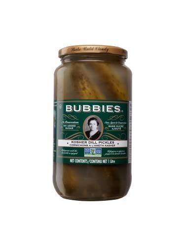 Bubbies Pure Kosher Dill Pickle 33.0 OZ(Pack of 1)
