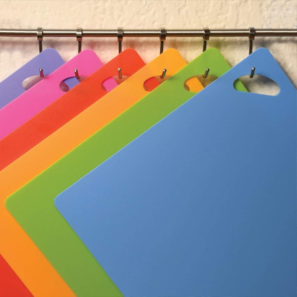 Cosmos Knife Set Bundle With Slice Bright Flexible Cutting Mats