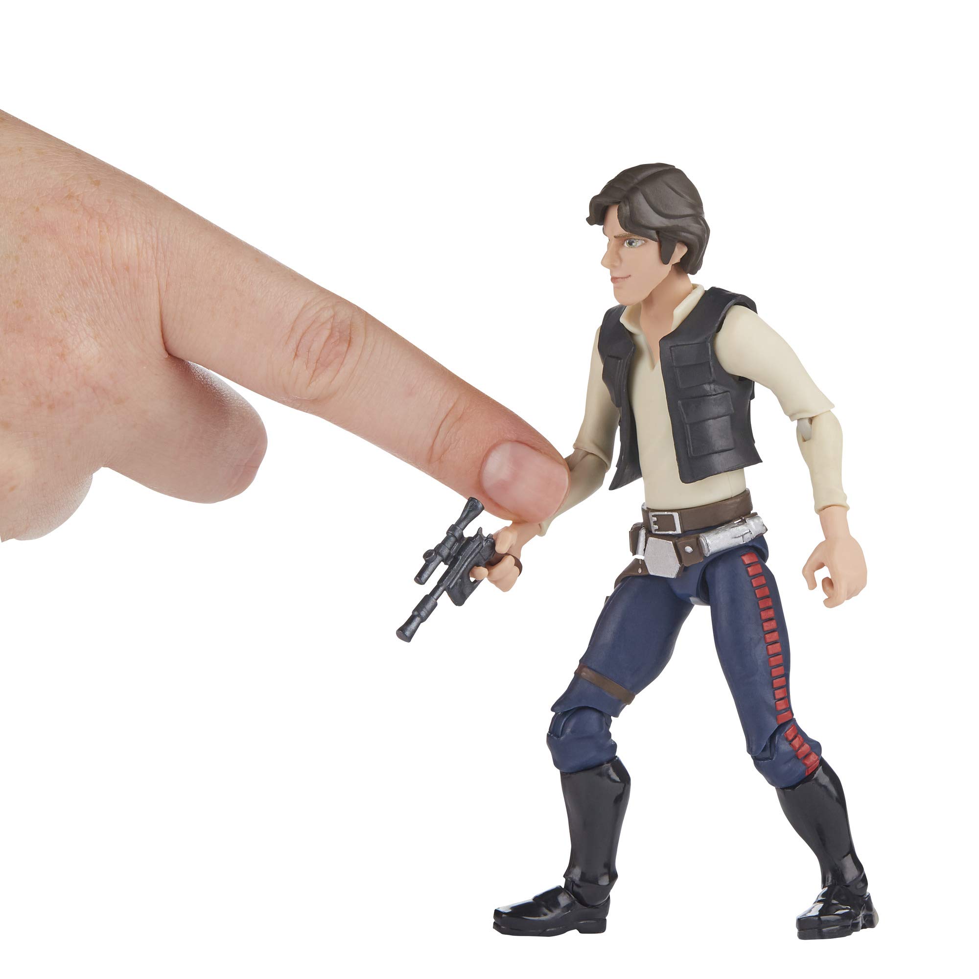 STAR WARS Galaxy of Adventures Han Solo Toy Action Figure