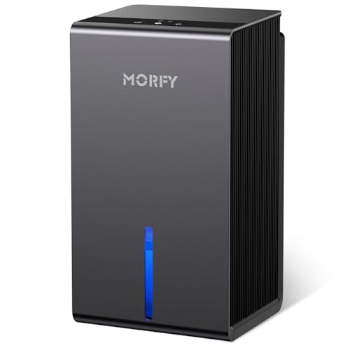Dehumidifier, 52OZ Small Dehumidifier for Bedroom Bathroom RV with Auto Shut Off, Portable Quiet Dehumidifiers for Room Home Closet