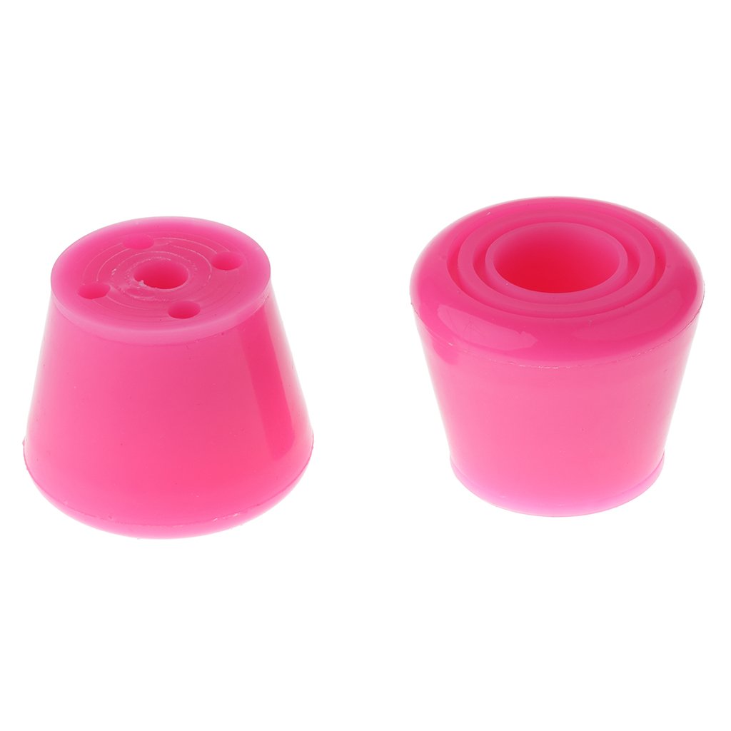 CUTICATE 2 Pack Toe Stops - Roller Skate Toe Stoppers - Skates Repair Rebuilding Accessories for Men Women Skating Outdoors - Pink