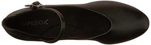 Capezio Women's Jr. Footlight Character Shoe,Black,6.5 M US