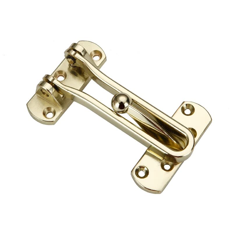 Security Hotel Bolt Door Chain Rear Lock Security Chain Door Buckle Anti-theft Buckle Door Lock Buckle - (Color: Sliver)