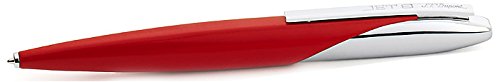 S.T 444102 Jet 8 Dupont Ballpoint Pen, Oil-based, Fire Red