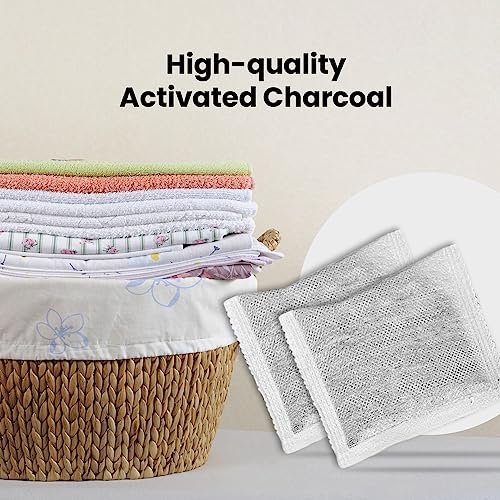 Green Piece - 12 Pack - Overstuffed - All-Natural Baby Diaper Pail Deodorizer | Activated Charcoal Air Purifier Compatible with Diaper Pails, Shoe Closets, Trash Cans, Pets - Made in The USA
