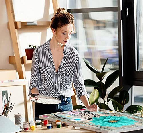 LWZAYS Paint by Numbers for Adults, DIY Adult Paint by Numbers Kits Beginner 16x20 inch Kits Gift for Kids and Adults