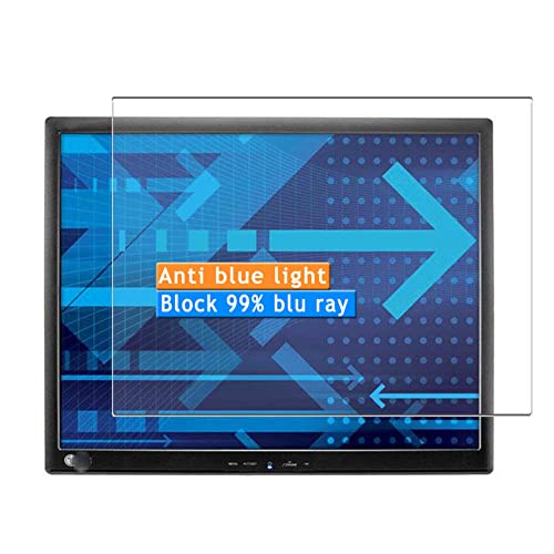 Vaxson 2-Pack Anti Blue Light Screen Protector, compatible with LG T1710B-BN 17" Monitor TPU Film Protectors Sticker [ Not Tempered Glass ]