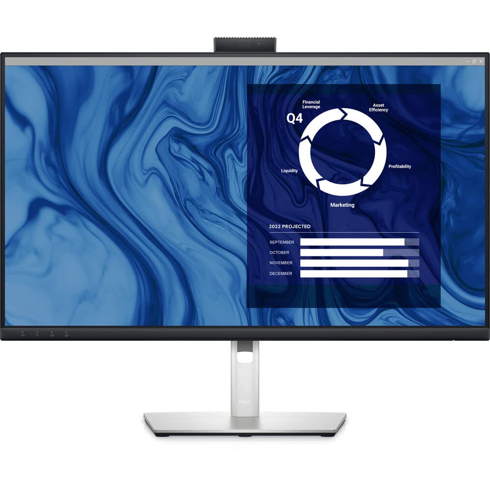 Dell 2 x C2723H 27" Video Conferencing Monitor (C2723H) WD19S Dock + Surge Protector + AUX Cable + Network Cable + Cable Straps + Cleaning Kit + More