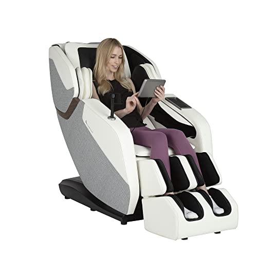 Human Touch WholeBody Rove Massage Chair β S & L Track, Full-Body Stretch Massage with Foot and Calf, Wellness Programs, Dual Lumbar Heat - Tablet Remote and Wireless Charger β 5 Year Warranty β MOON