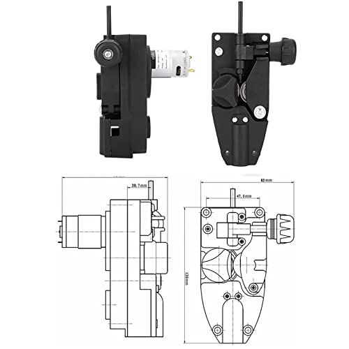DC 24V 15W Mig Welder Roll Wire Feed Motor 0.6-1.0mm Soldering Wire Feeder Machine Welder Flux Core Wire Automatic Feed