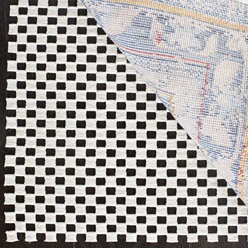 Safavieh PAD111 Grid Non-Slip Round Rug Pad, 6-Feet