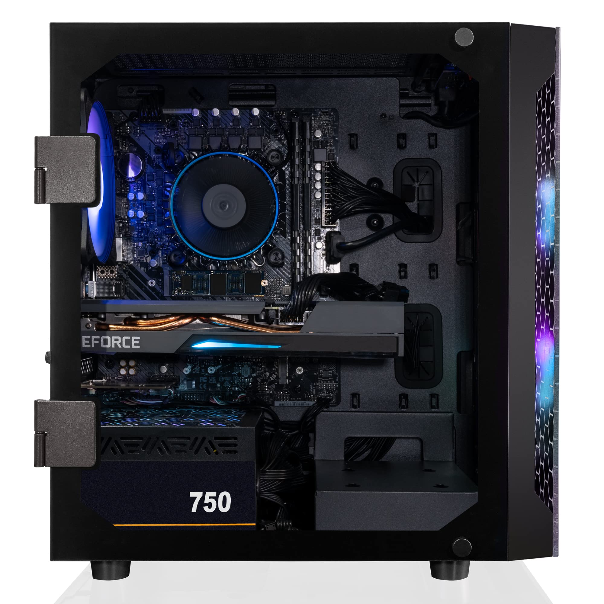 CLX Set Gaming Desktop - Intel Core i7 12700F 2.1GHz 12-Core Processor, 16GB DDR4 Memory, GeForce RTX 4060 Ti 8GB GDDR6 Graphics, 1TB SSD, 2TB HDD, WiFi, Windows 11 Home 64-bit